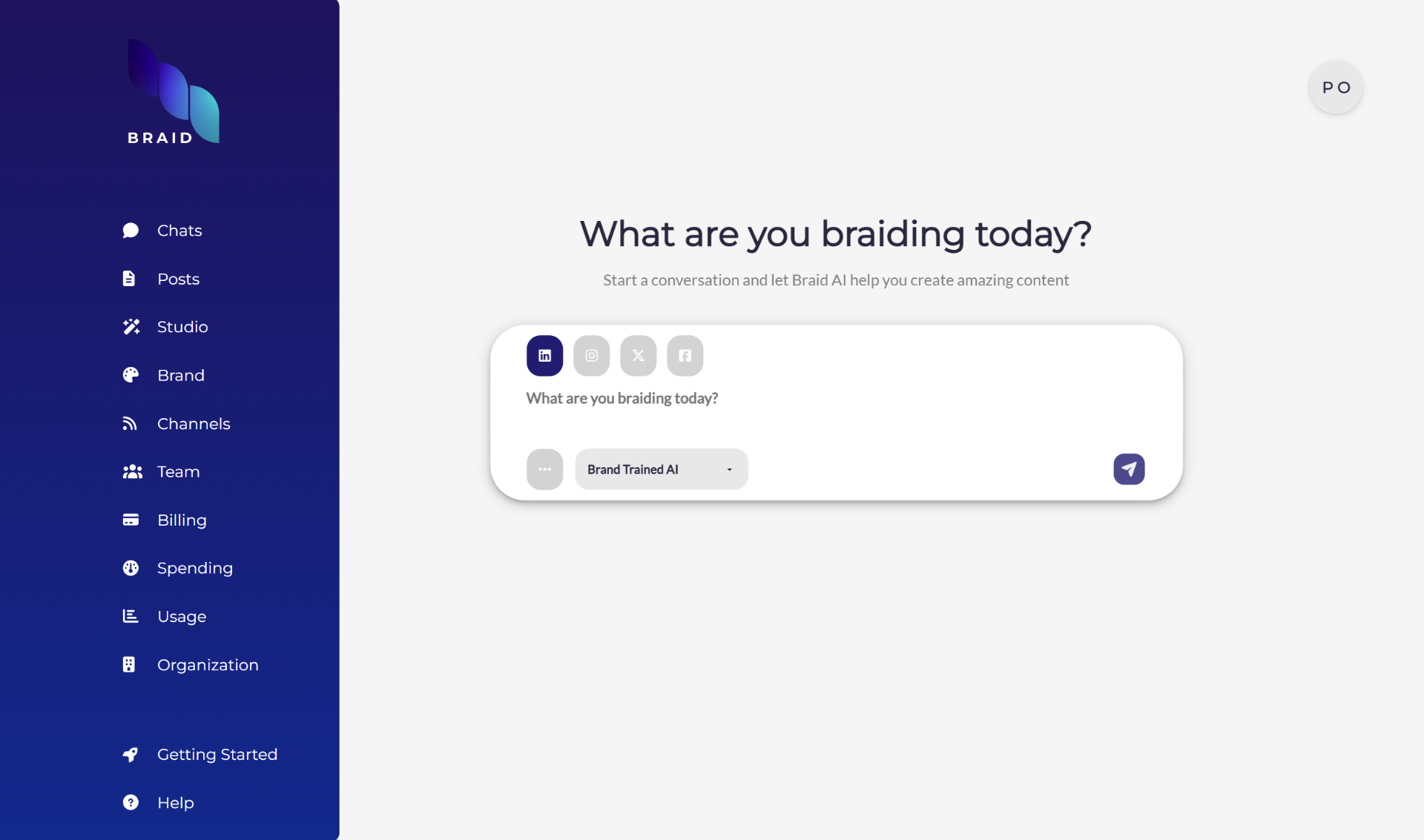 Braid AI-Powered Content Creation for Your Brand